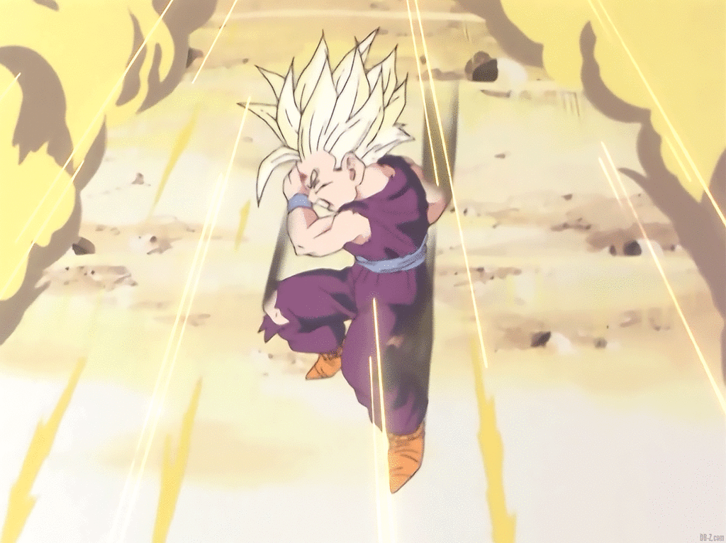 Gohan Assiste Au Sacrifice De Goku Contre Cell Dragon Ball