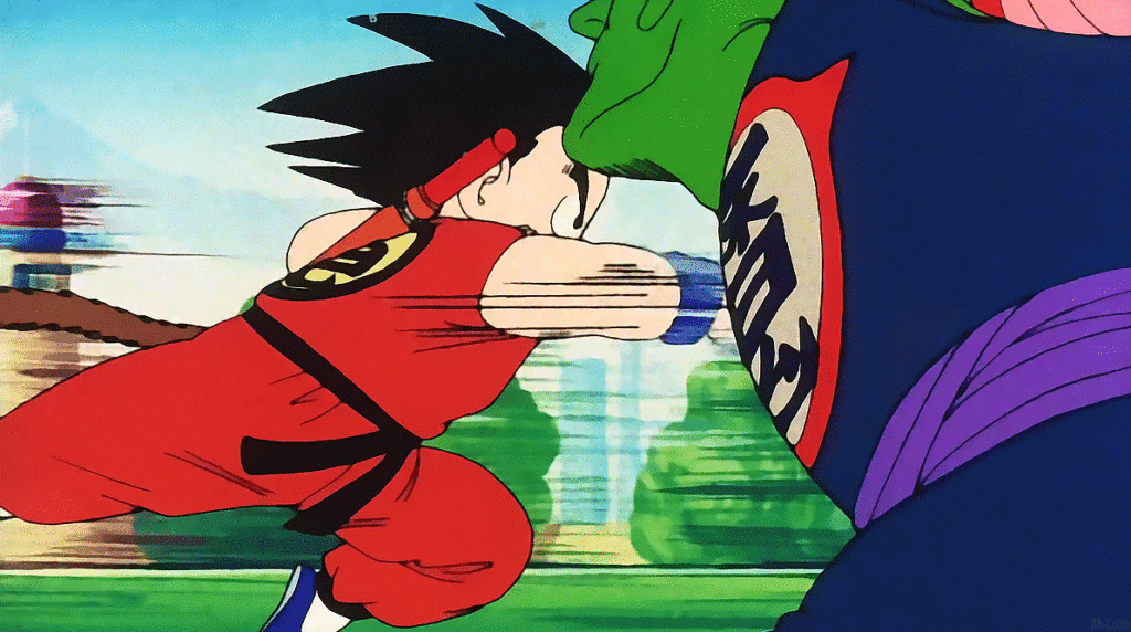 Goku enfant vs Piccolo Daimao - Dragon Ball GIF Goku enfant vs Piccolo Daimao - Dragon Ball GIF