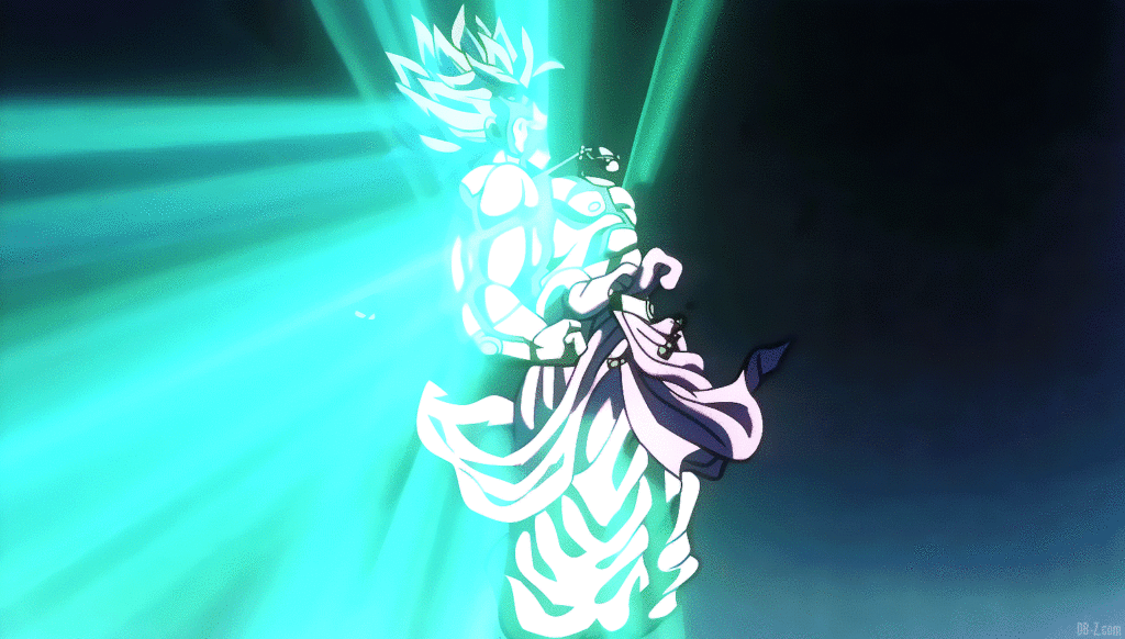 Broly explose - Dragon Ball GIF