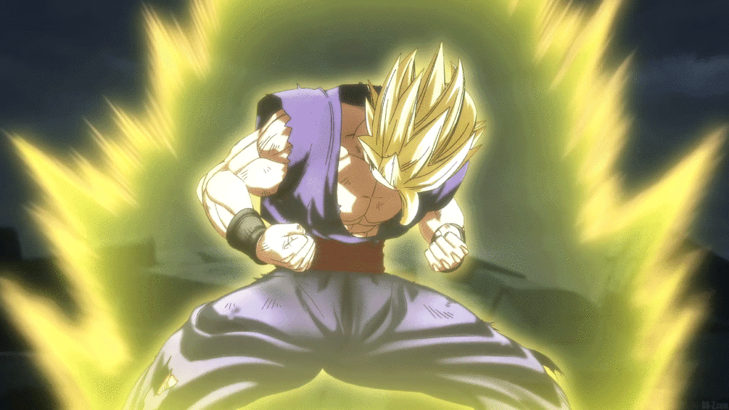 Gohan Super Saiyan 2 (Dragon Ball Super : Super Hero) - Dragon Ball GIF
