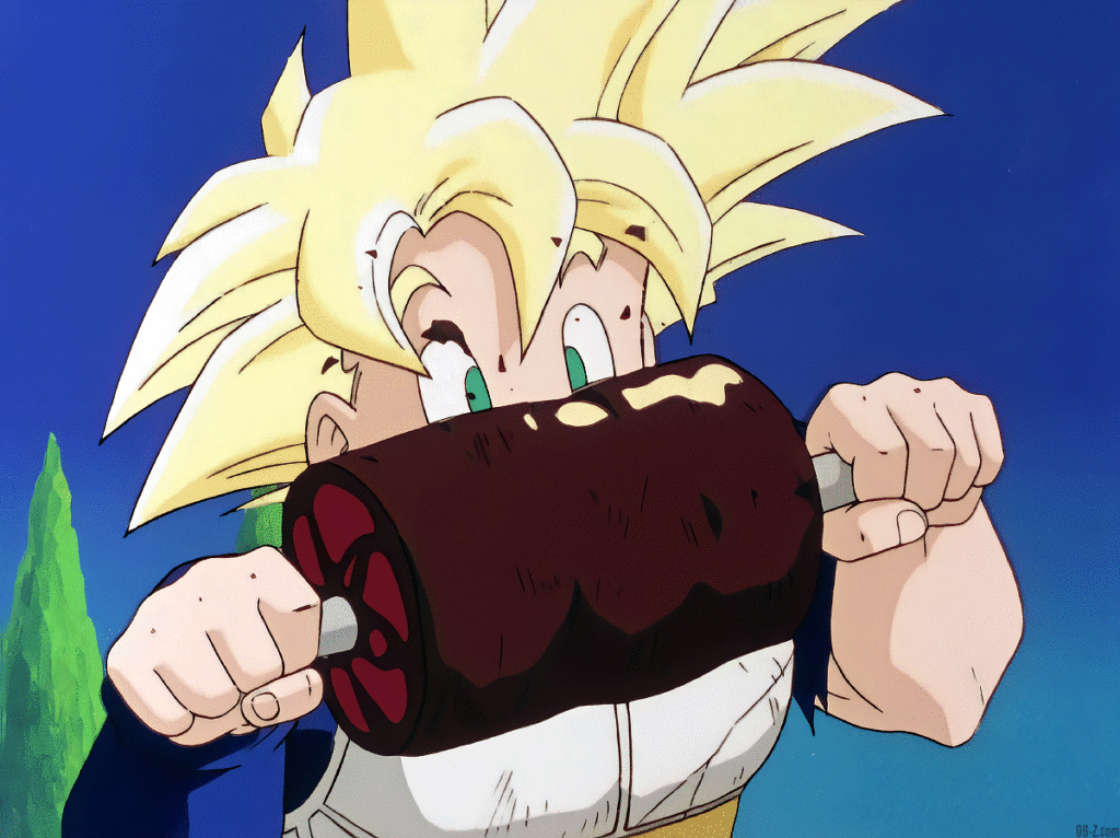 Gohan mange - Dragon Ball GIF