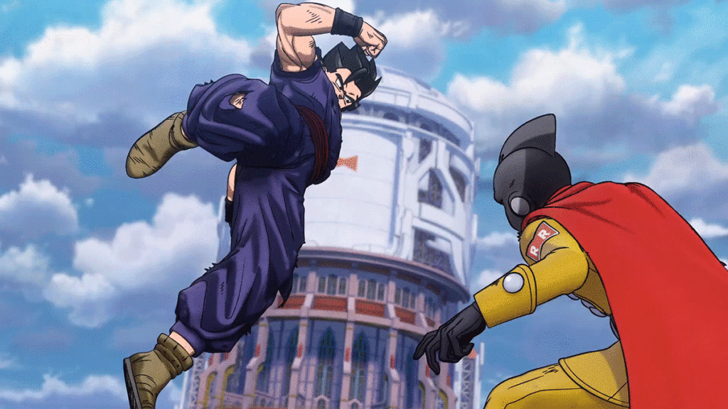 Gohan vs Gamma 1 - Dragon Ball GIF