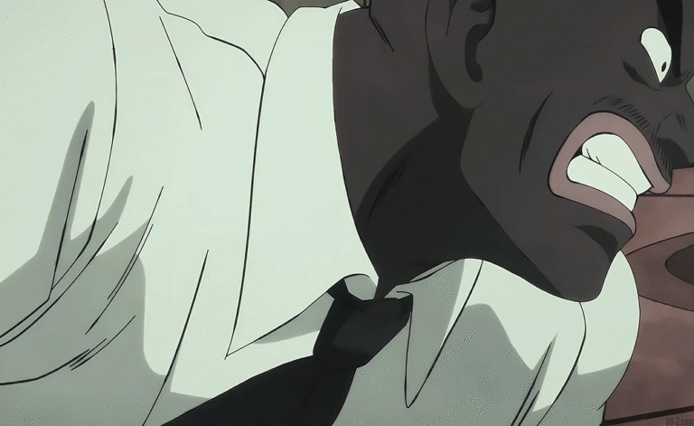 Goku (enfant) vs l'officier Black - Dragon Ball GIF