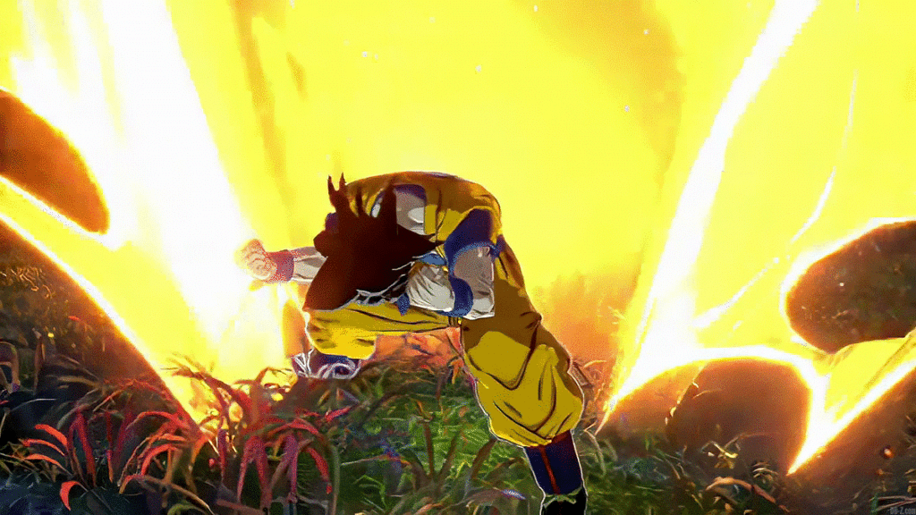 Goku se concentre (Budokai Tenkaichi 4) - Dragon Ball GIF