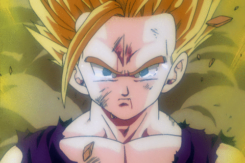 Gohan (Futur) dans SDBH - Dragon Ball GIF